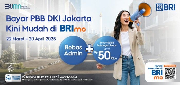 Bayar Pajak Bumi dan Bangunan Kini Semakin Mudah Lewat BRImo, Ini 3 ...
