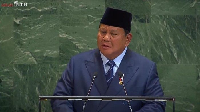 Prabowo Singgung Giant Sea Wall di Sidang Umum PBB